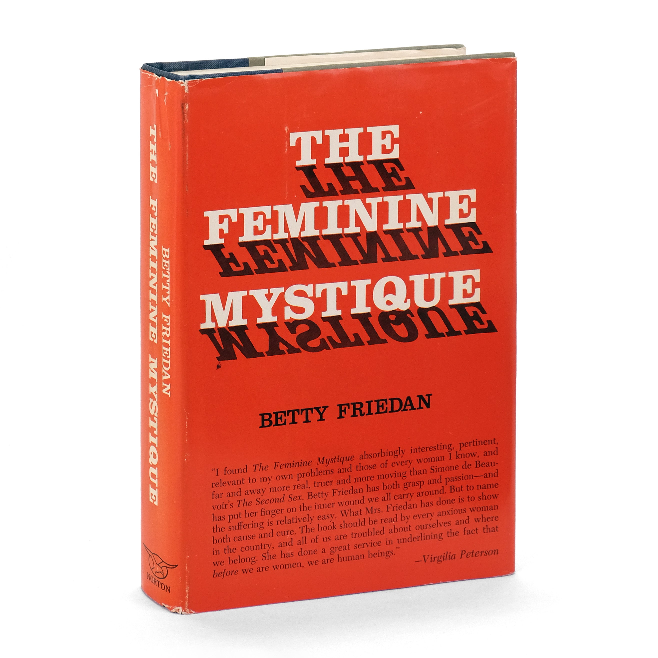 The Feminine Mystique / Betty Friedan / First Edition 1963 – Dividing ...