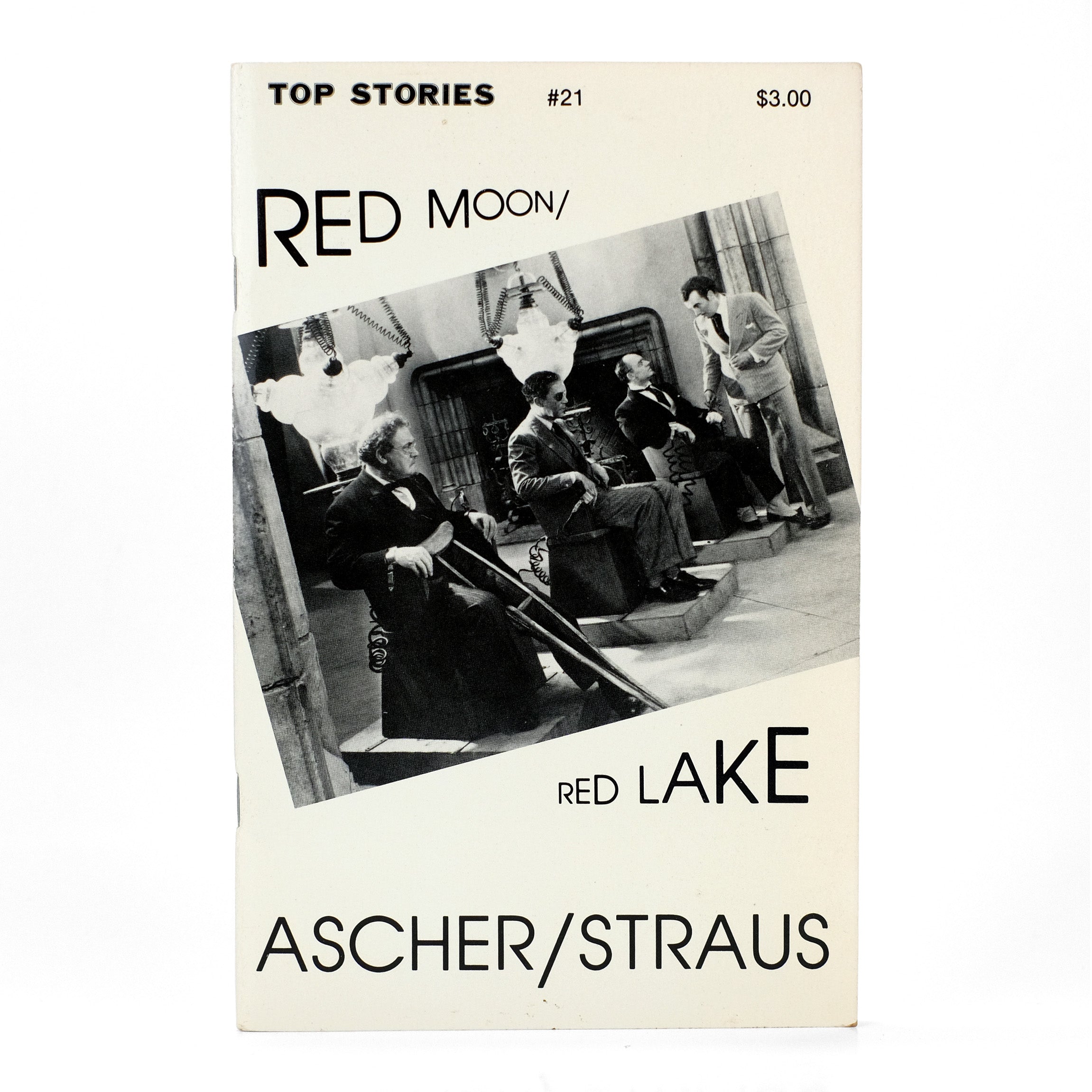 Red Moon/Red Lake / Ascher/Straus / Top Stories #21 / 1984 – Dividing Line Books