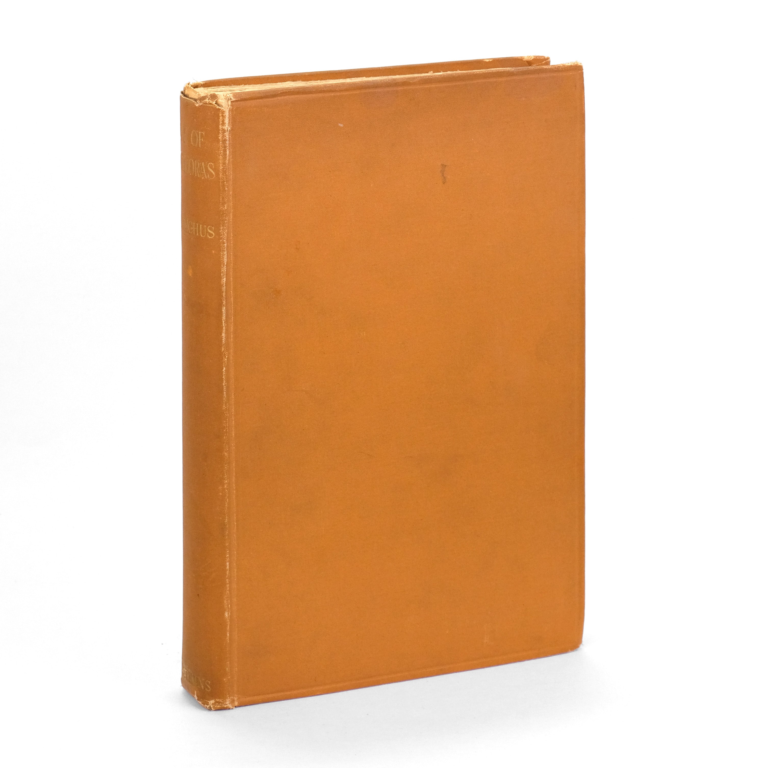 Iamblichus' Life of Pythagoras, or Pythagoric Life / Thomas Taylor ...