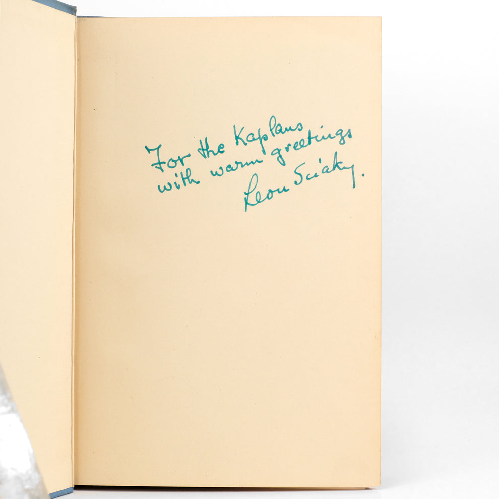 Farewell to Salonica / Leon Sciaky / Signed First Edition 1946 ...